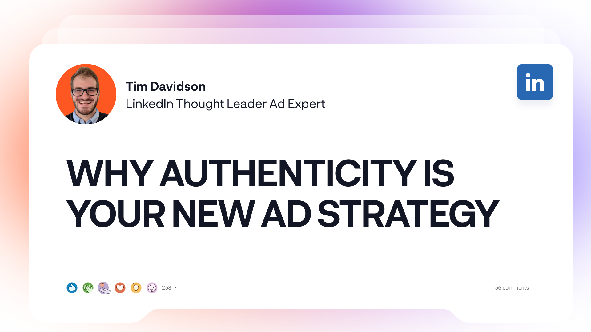 Authenticity Wins: LinkedIn Thought Leader Ad Strategy | Chili Piper